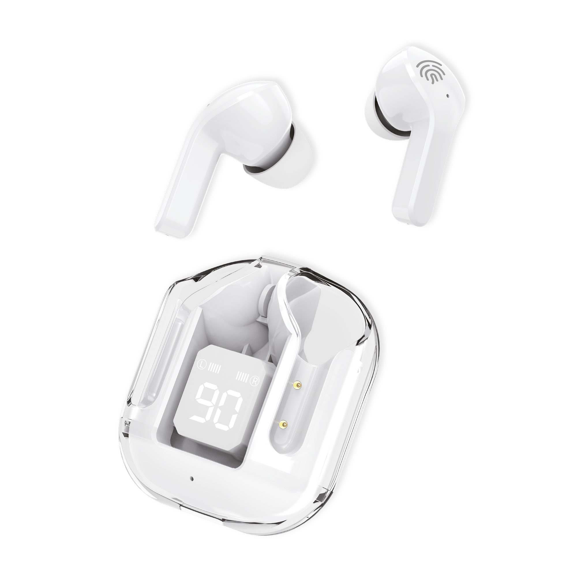 LOSTECH PREMIUM LS-DES23W AURICOLARI TRUE WIRELESS - WHITE – Lostech Group